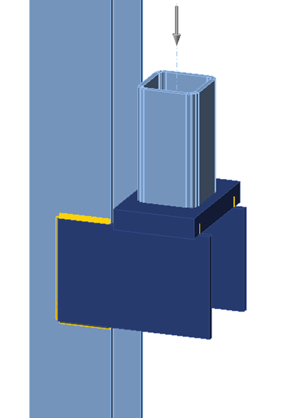 Bracket Plate Connections | IDEA StatiCa